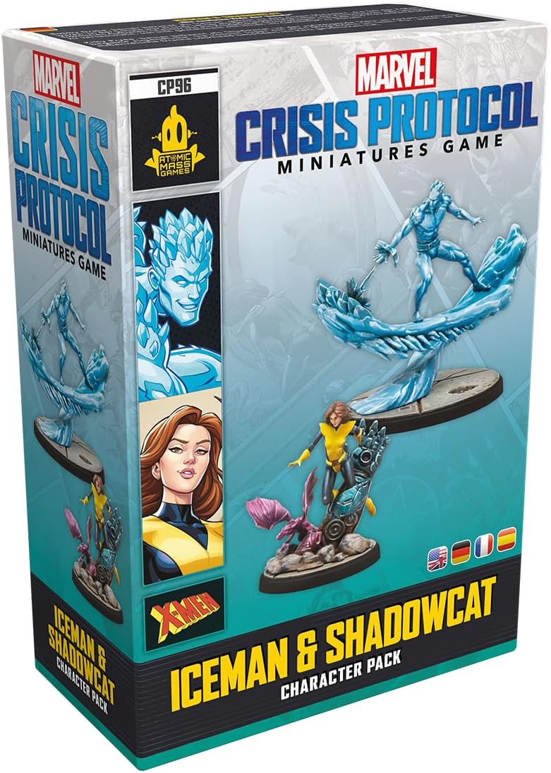 Atomic Mass Games Marvel Crisis Protocol: Iceman & Shadowcat Character – Yachew