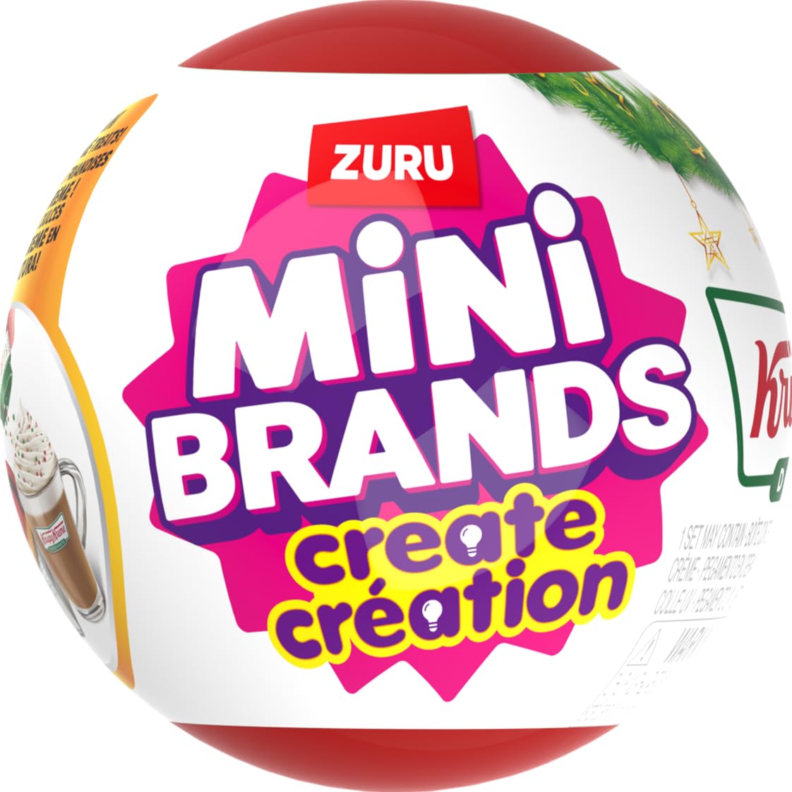 Mini Brands Create Krispy Kreme Holiday Series 1 - Mini Doughnut & Dri