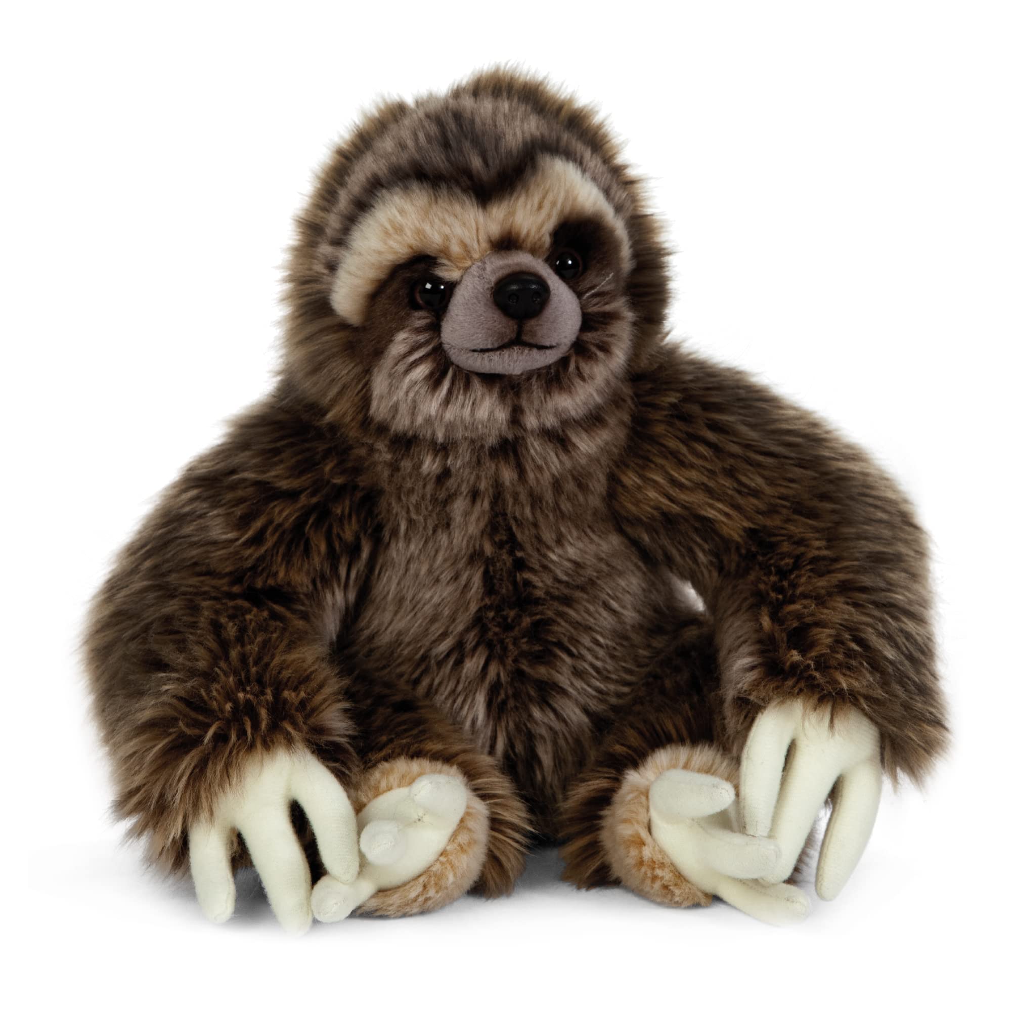 Living Nature Sloth - Realistic Soft Cuddly Plush Toy with Velcro Hand