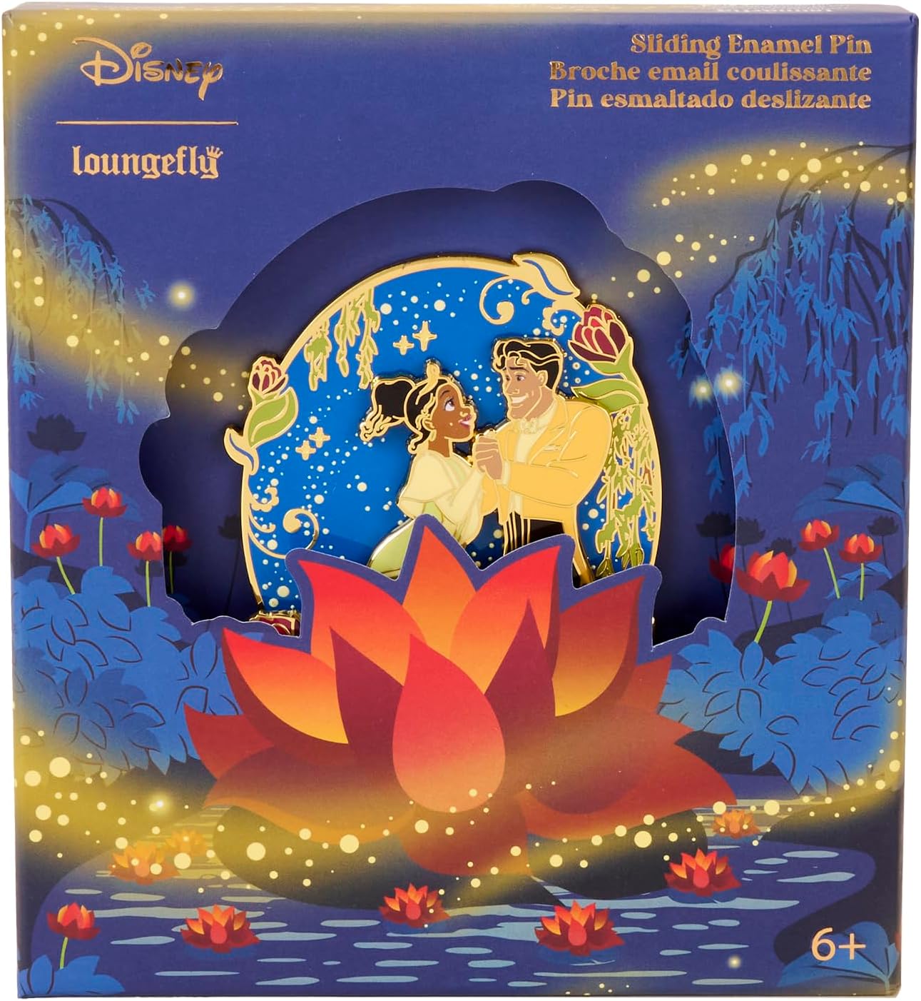 Loungefly Disney Princess and the Frog 15th Anniversary Glow-in-the-Da
