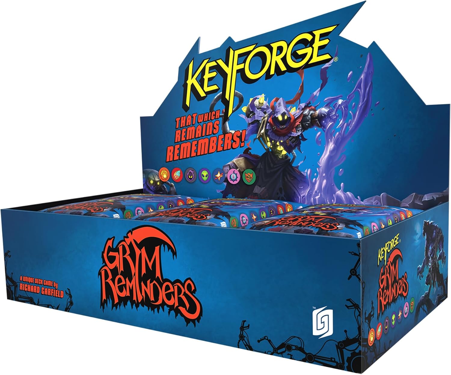 Ghost Galaxy KeyForge: Grim Reminders Archon Deck Display (GXKF17D ...