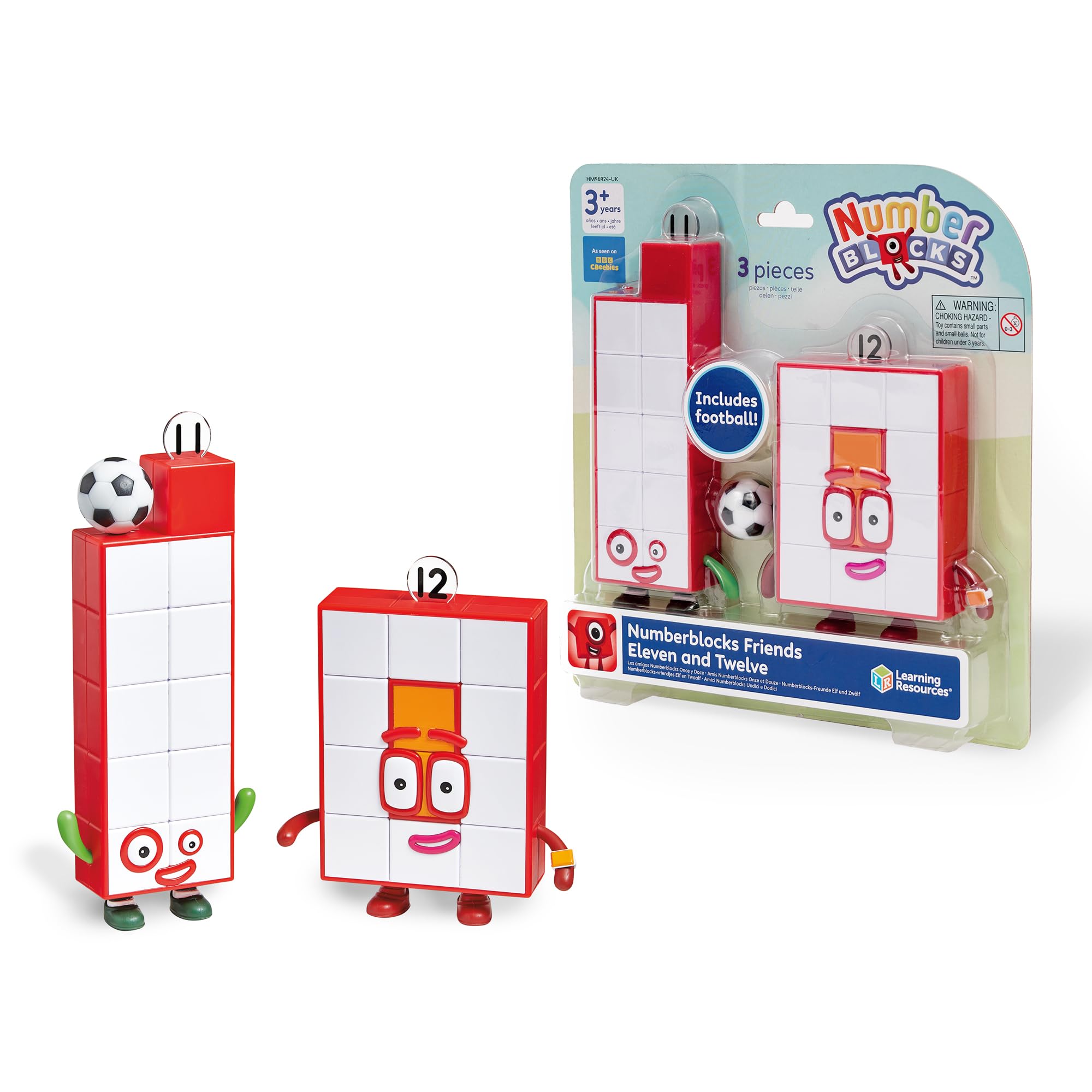 Learning Resources Numberblocks Eleven and Twelve Figure Set - Educati