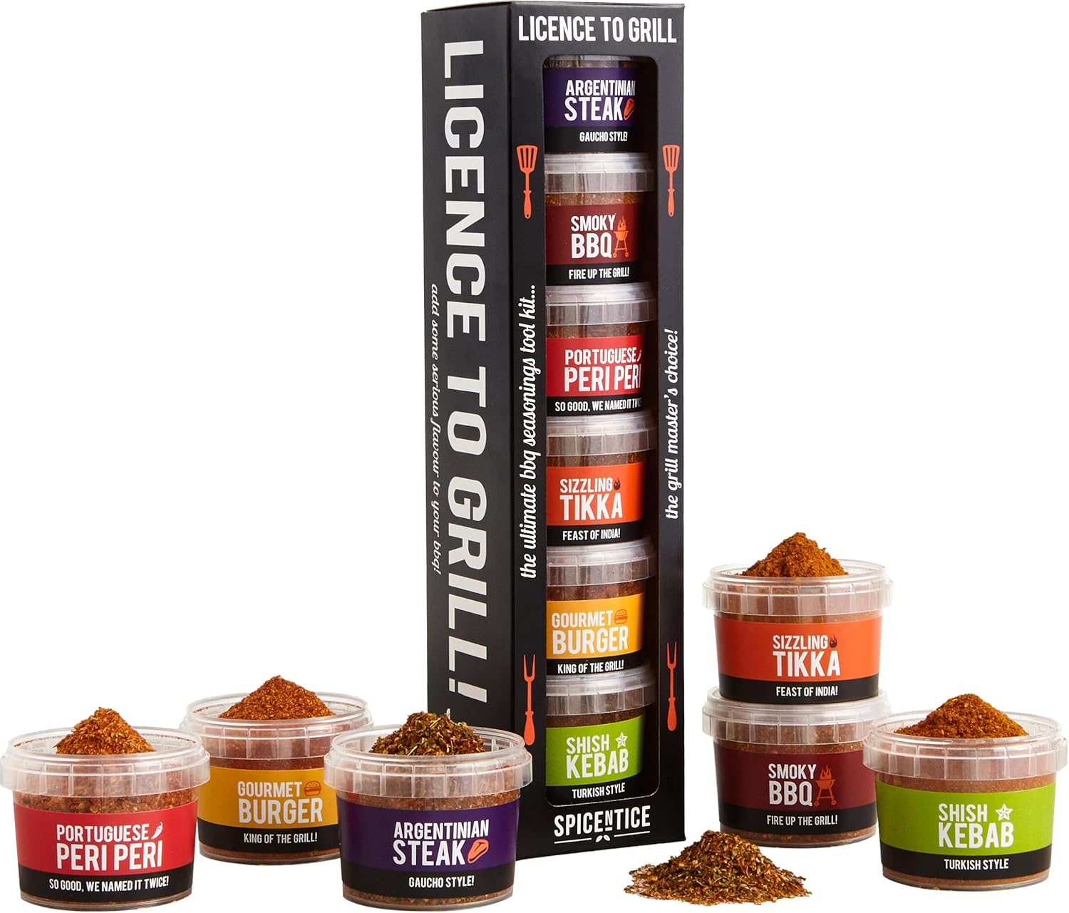 SPICE "N" TICE - The Ultimate Spice, Seasoning & Marinade BBQ Rub Gril