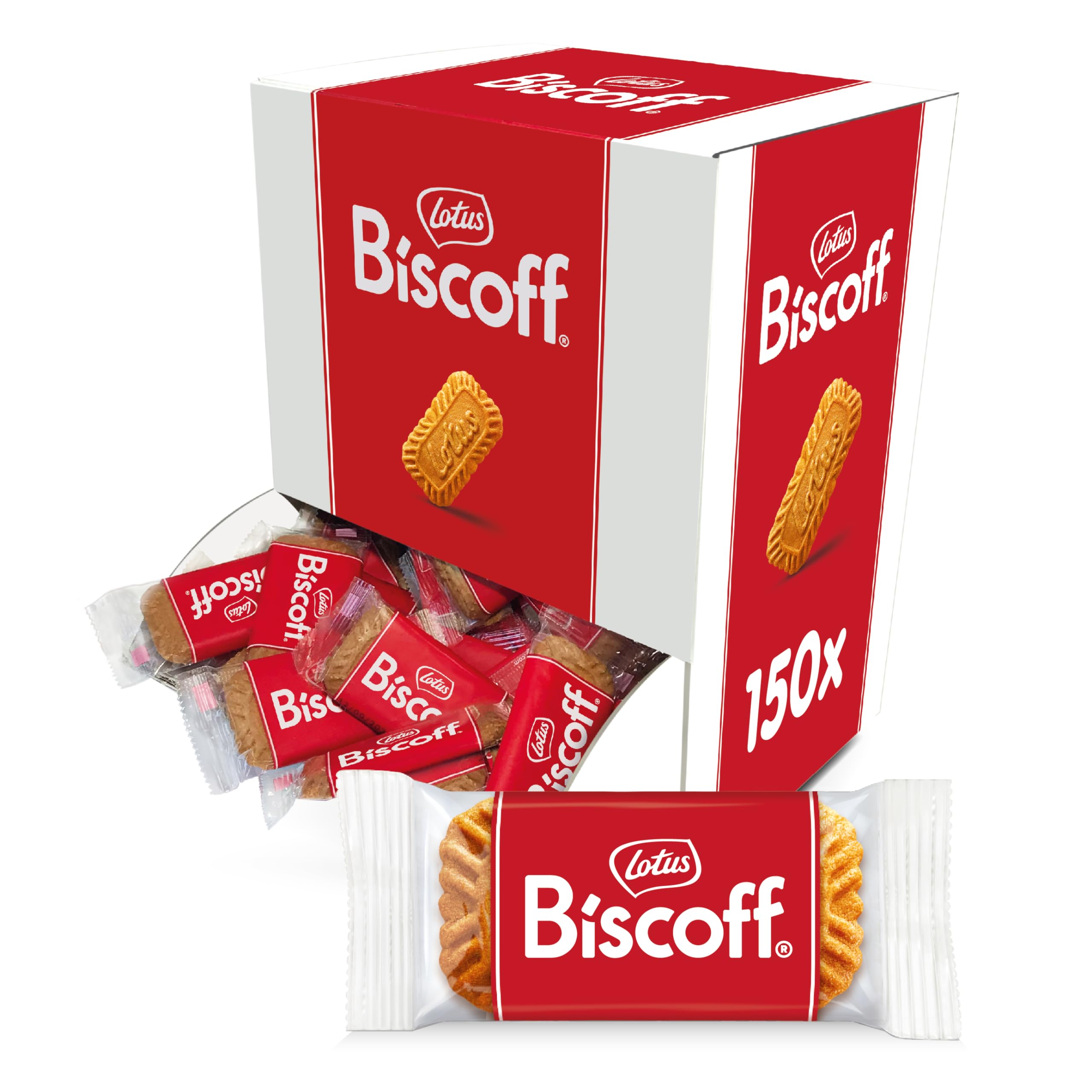 Biscoff Lotus Biscoff Caramelised Biscuit - 150 Individually Wrapped B
