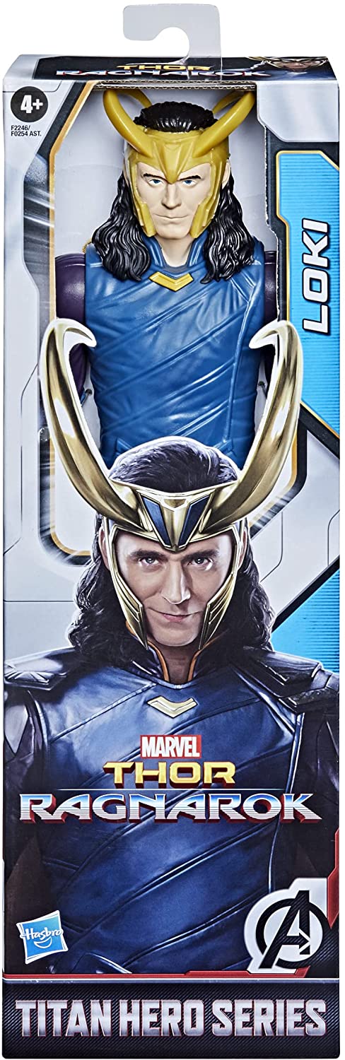 Marvel Avengers Titan Hero Series Collectible 12 Inch Loki Action Figu Yachew