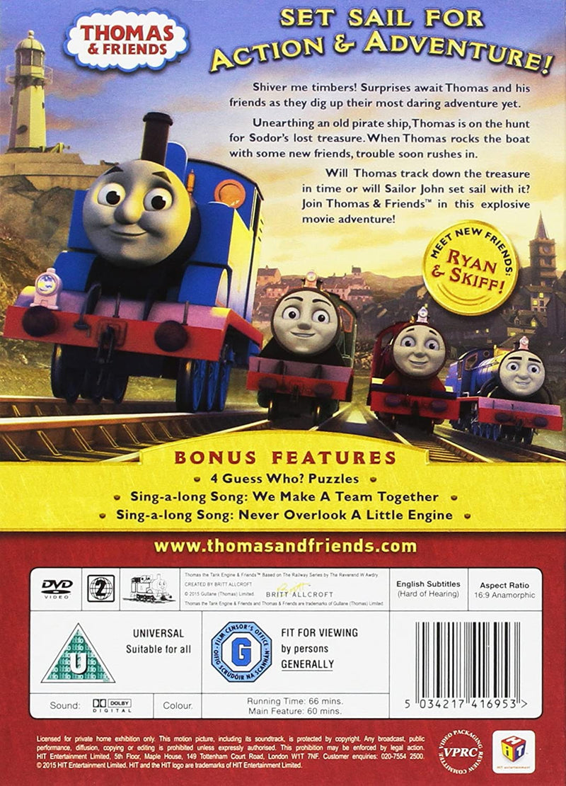 Thomas & Friends: Sodor's Legend of the Lost Treasure [2017] - [DVD ...