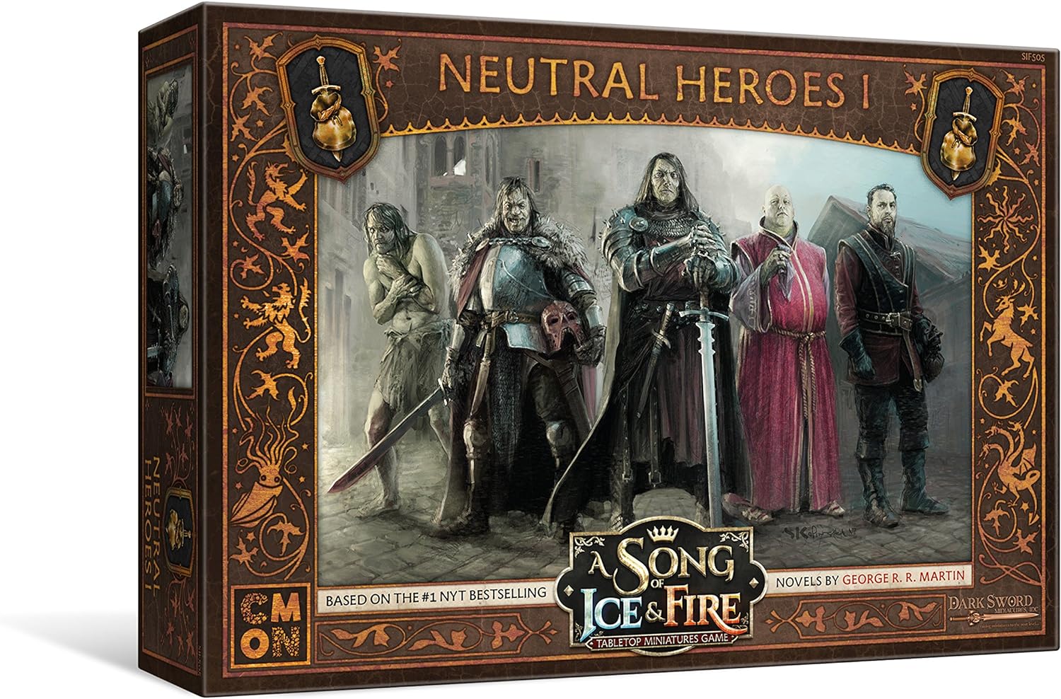 Cool Mini or Not - A Song of Ice and Fire: Neutral Heroes Box 1 - Mini ...