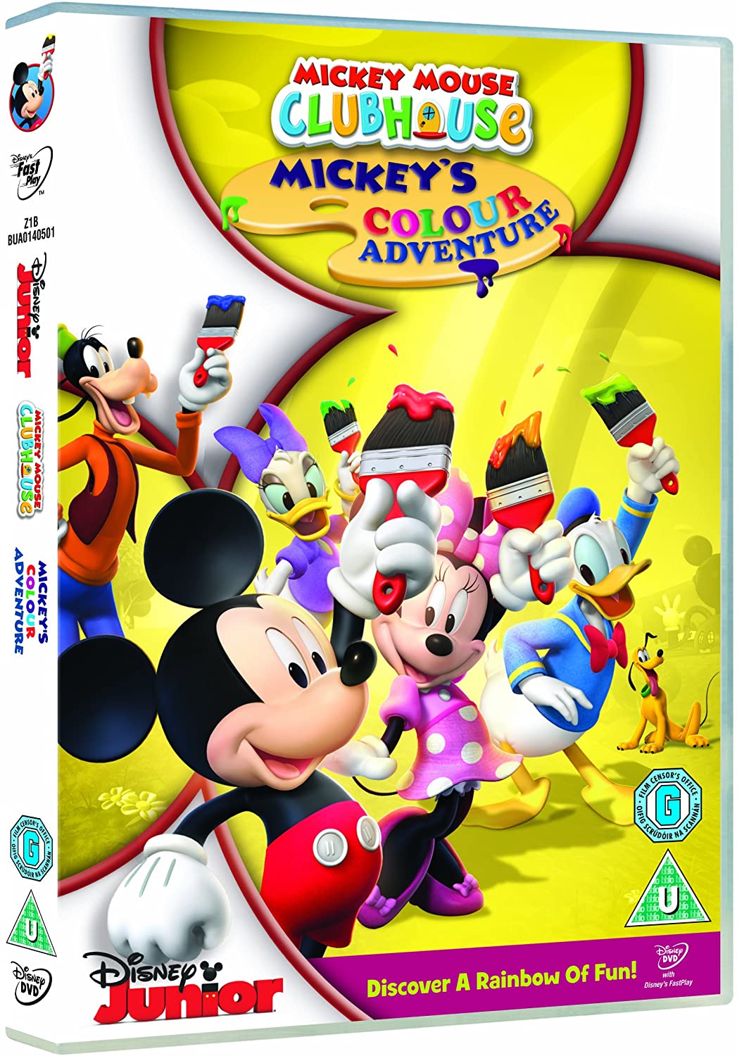 Mickey Mouse Clubhouse Mickeys Colour Adventure Dvd Yachew